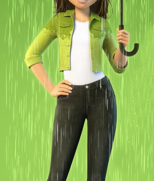 Luck 2022 Sam Greenfield (Eva Noblezada) Jacket | LucacciLeather