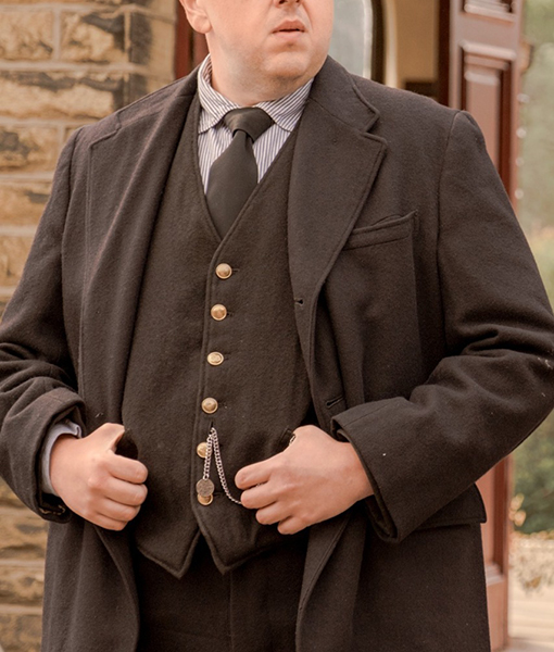 Teacher (Neil Hurst) The Railway Children Return Coat | LucacciLeather