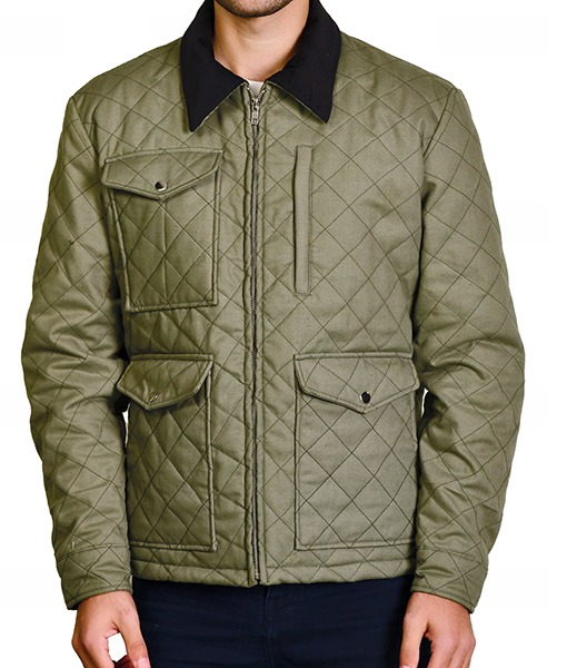 John Dutton Green Yellowstone Jaket | Kevin Costner Quilted Jacket with ...