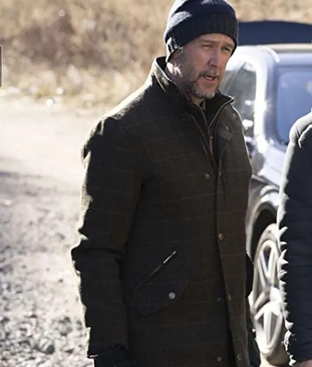 Succession Alan Ruck Brown Jacket | Connor Roy Jacket