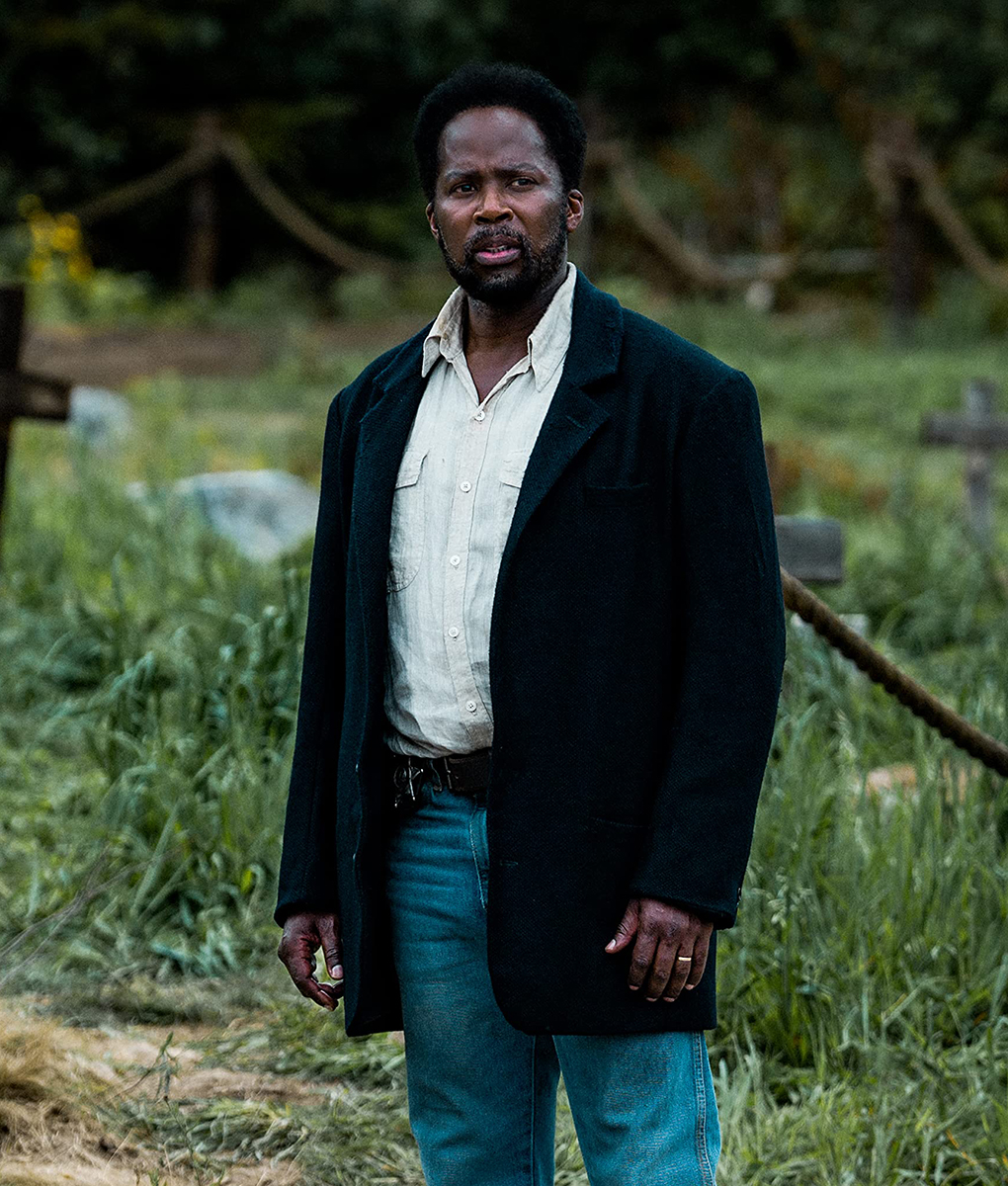 Form Boyd Stevens Black Coat | Harold Perrineau Black Coat