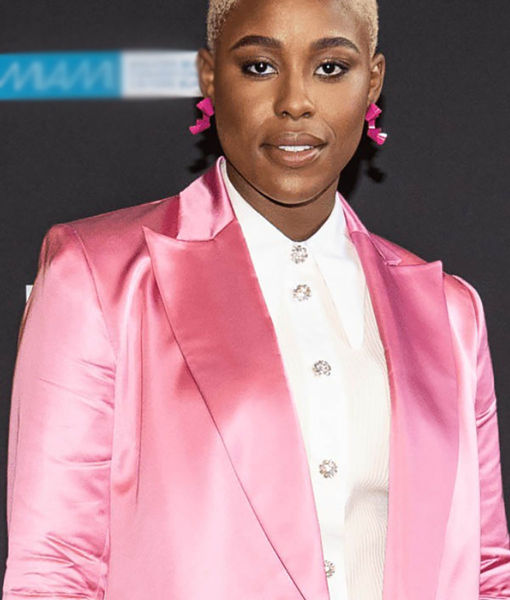 Harlem S02 Tye Reynolds Premiere Night Pink Blazer | Jerrie Johnson Blazer