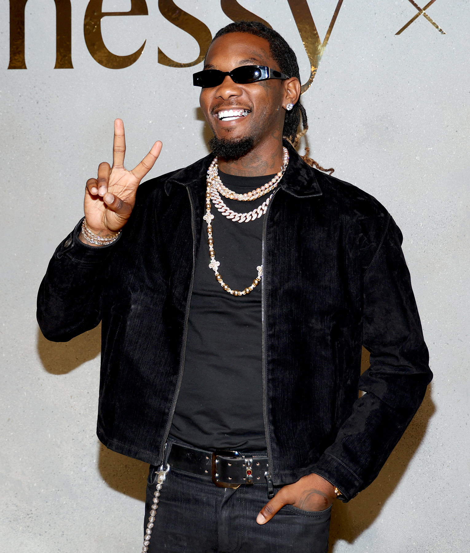 Offset Black Velvet Jacket | Offset Rapper Black Jacket