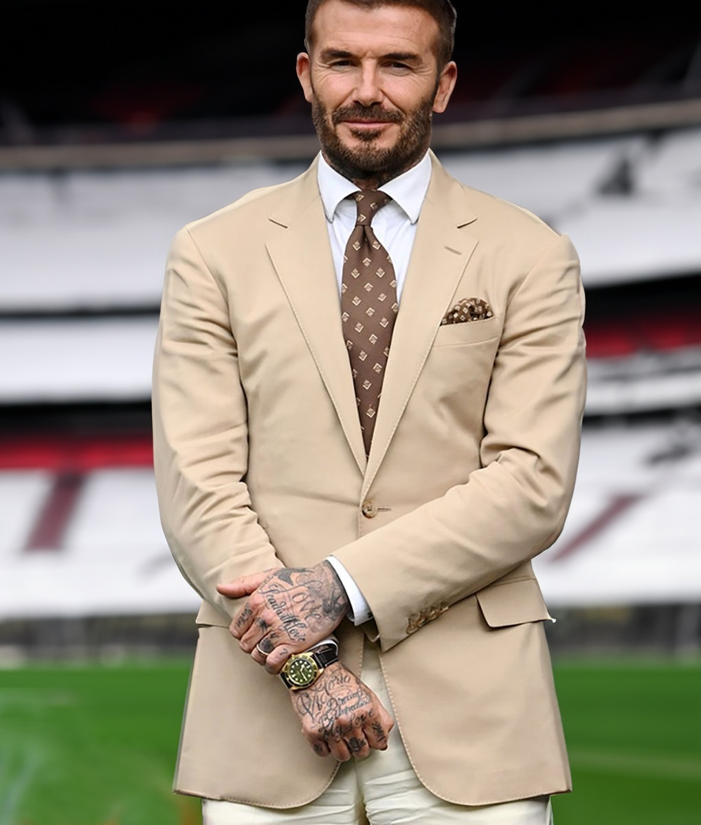 Wimbledon David Beckham Blazer | David Beckham Beige Blazer