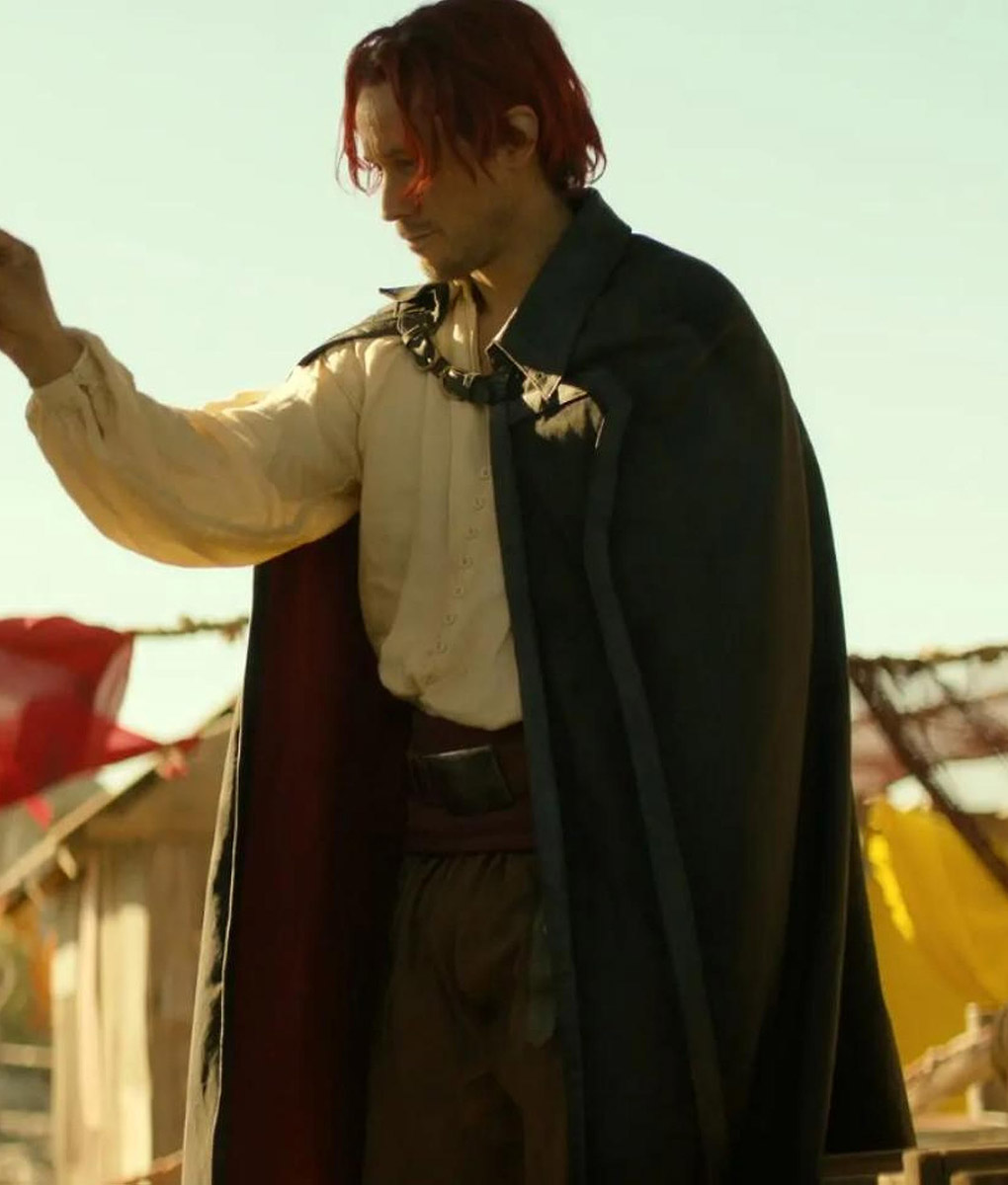 One Piece Shanks (Peter Gadiot) Black Cape Coat