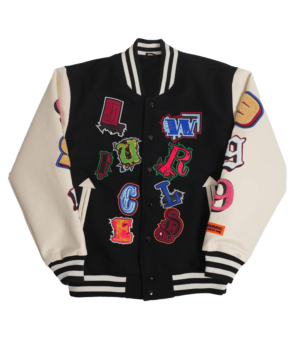 American Rapper Juice WRLD Letterman Varsity Jacket | Lucacci Leather