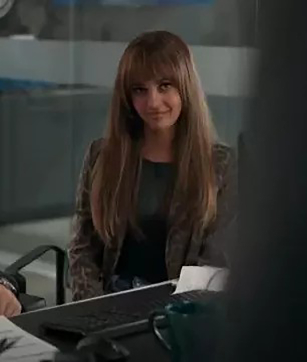 Wild Cards 2024 Max Mitchell (Vanessa Morgan) Leopard Print Brown Blazer