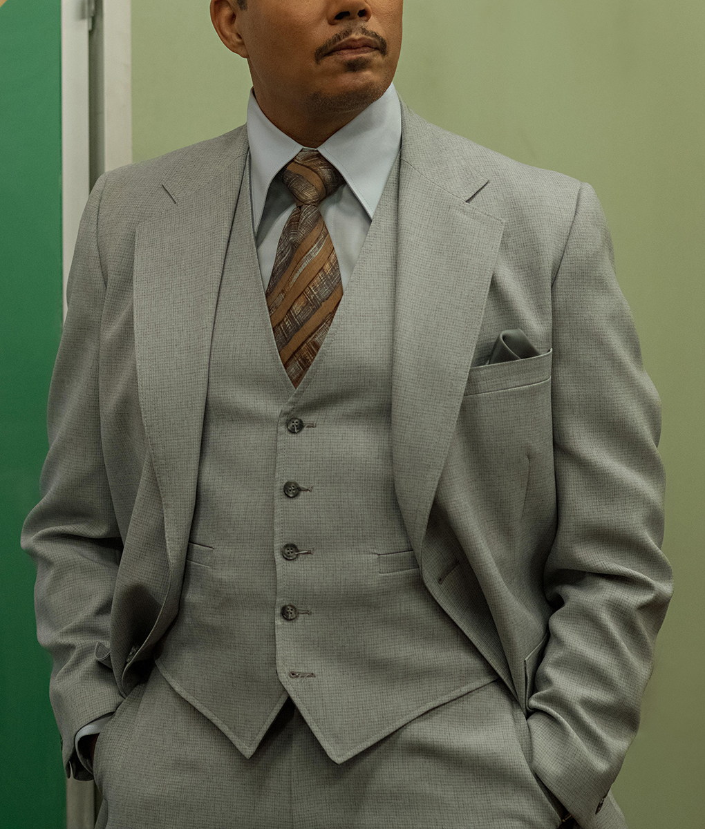 Shirley 2024 Arthur Hardwick Jr. (Terrence Howard) Gray Suit