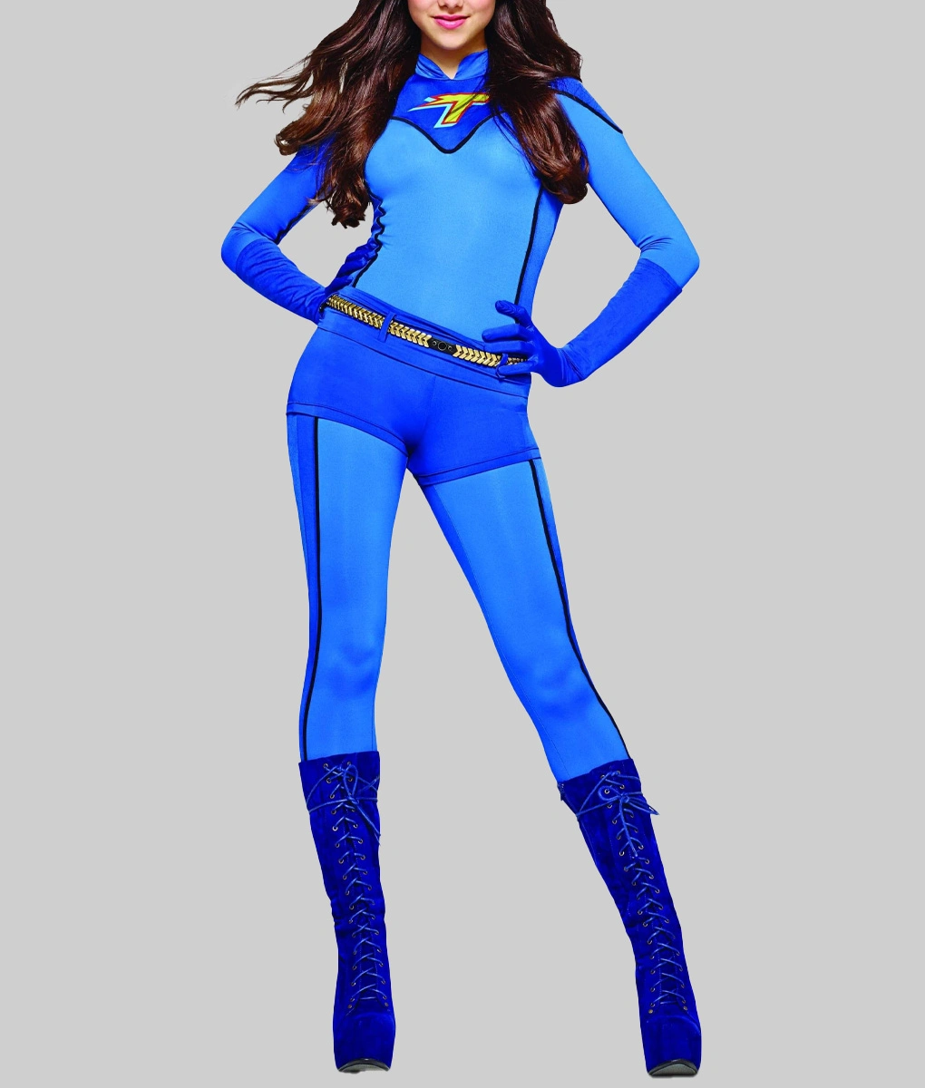 The Thundermans Return Phoebe (Kira Kosarin) Blue Costume