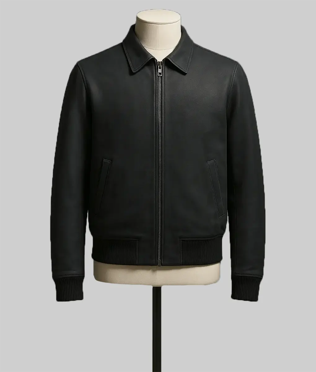 Freaky Tales Pedro Pascal (Clint) Black Leather Jacket | Lucacci Leather