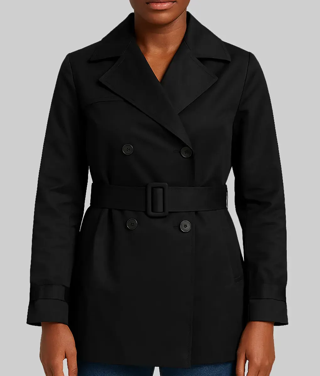 Final Destination Bloodlines Kaitlyn Santa (Stefani) Black Coat ...