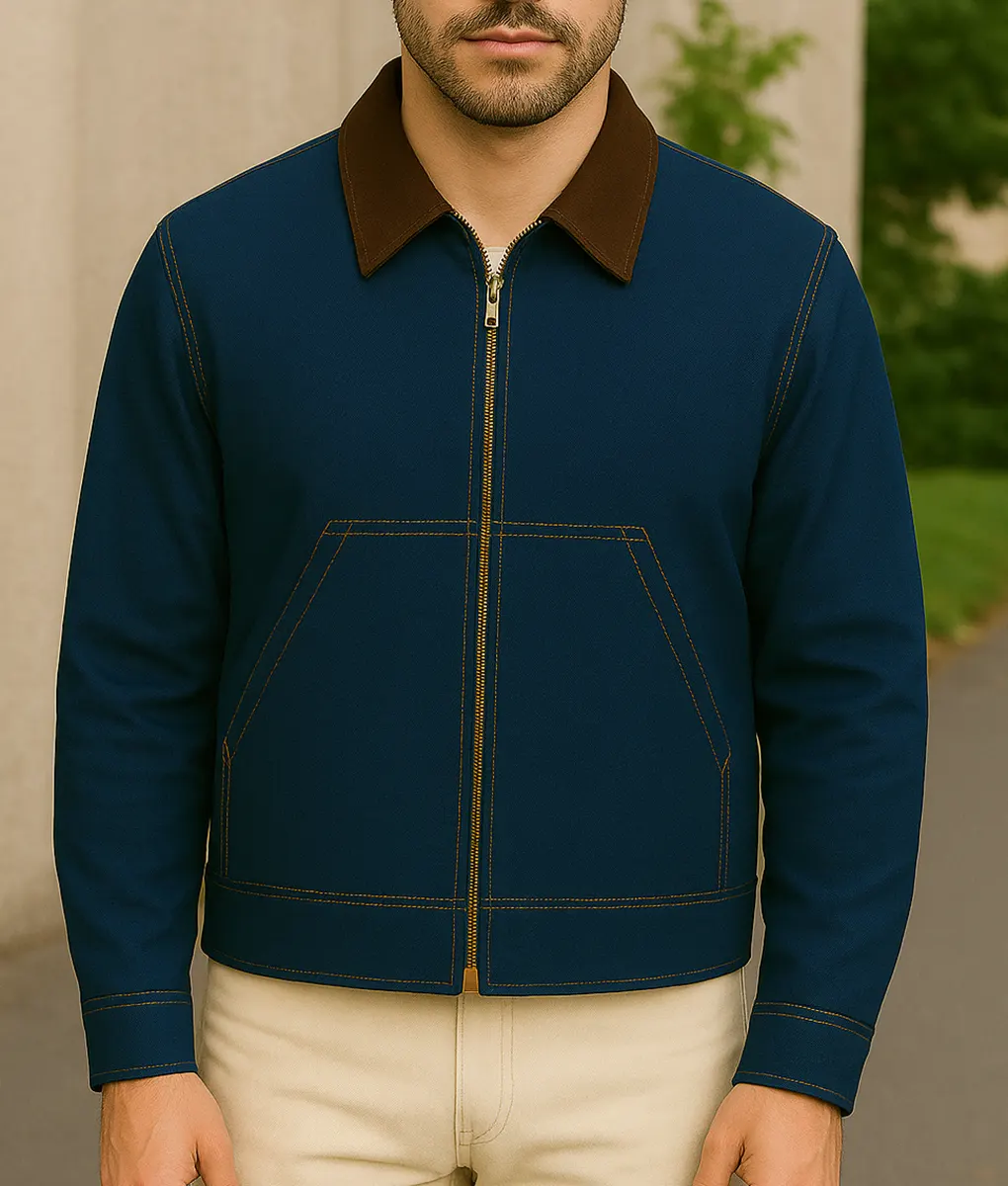 Lewis Hamilton Oversized Denim Jacket | Lucacci Leather